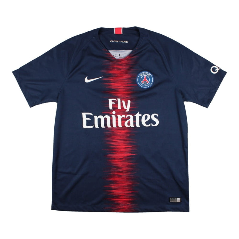 PSG 2018-19 Home Shirt (Mbappe #7) ((Excellent) L) – Classic Football Kit