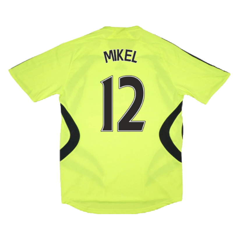 Chelsea 2007-2008 Away Shirt (S) (Good) (Mikel 12) – Classic Football Kit