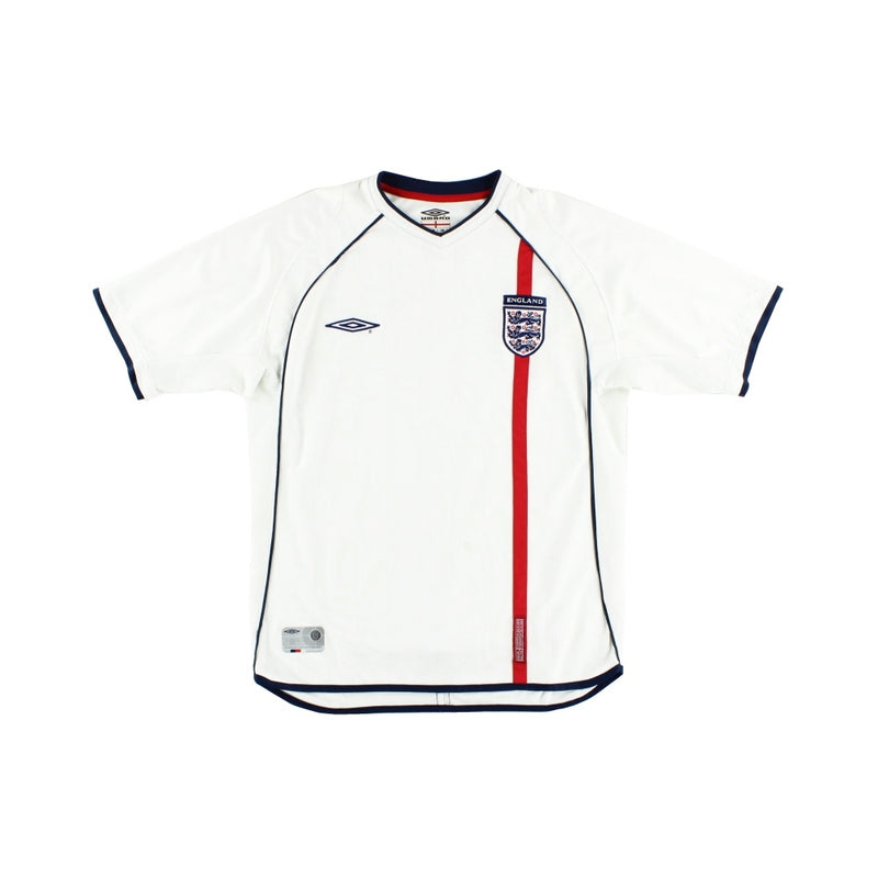 England 2001-03 Home Shirt (XL) (Excellent) – Classic Football Kit
