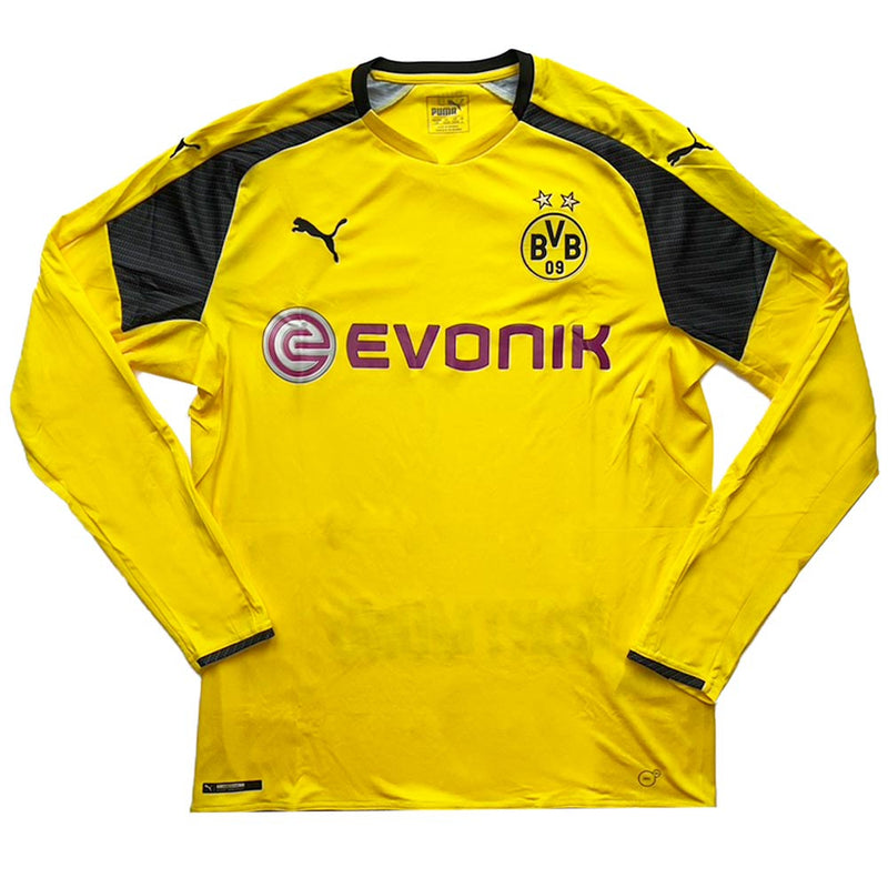 Borussia Dortmund 2016-17 Long Sleeve European Home Shirt (L) (Reus 11 ...