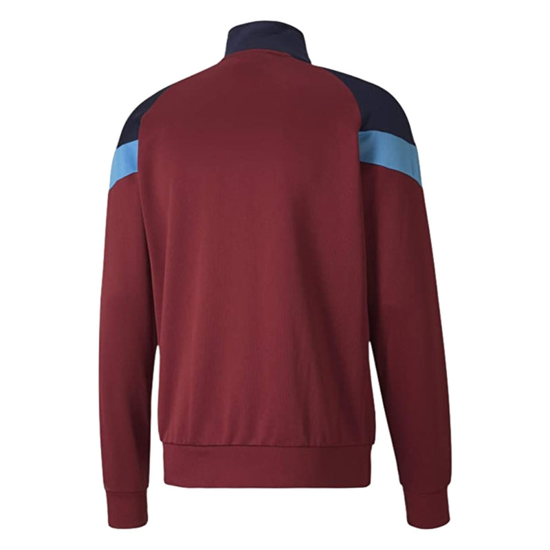 2019-2020 Man City Iconic MCS Track Jacket (Cordovan) – Classic ...